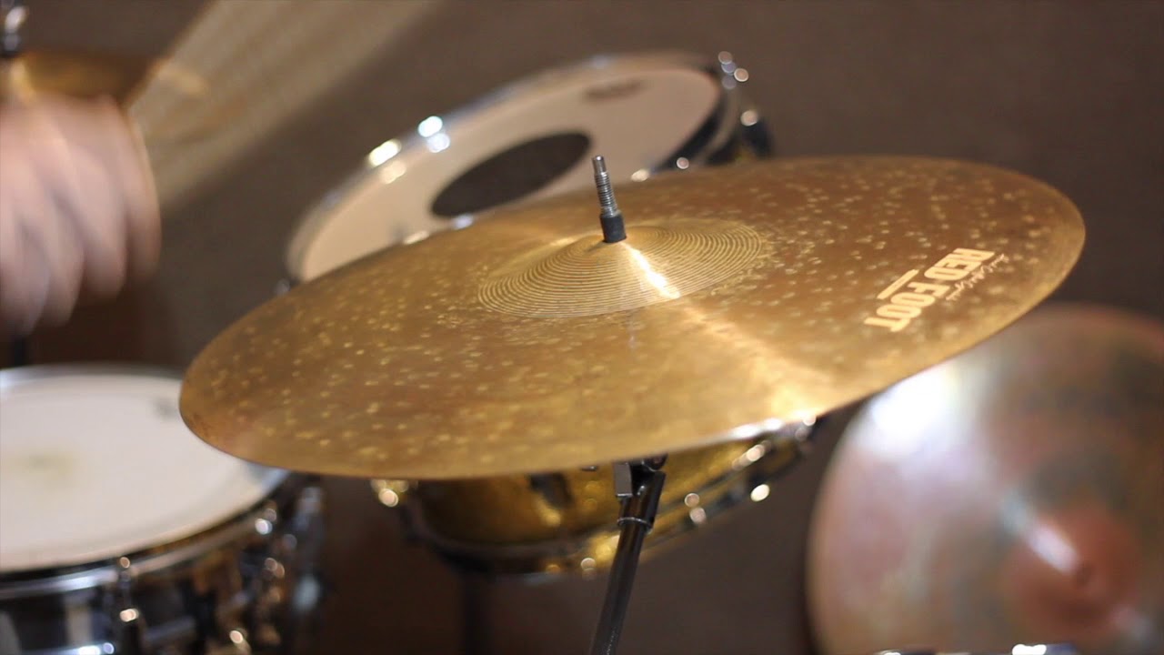 Red Foot Cymbals - 18" Vintage Series 1416g #AZVHF - YouTube