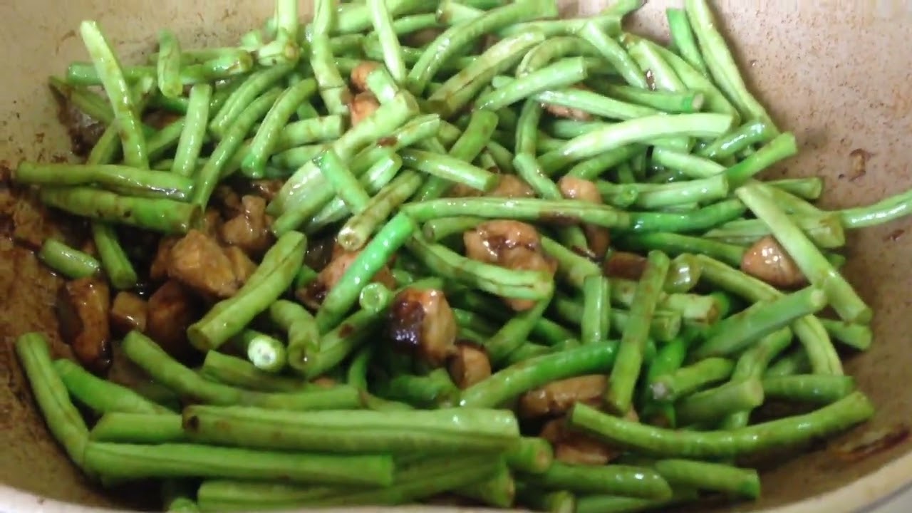How to Cook Adobong Sitaw with Chicken | Adobo Recipe | Pinoy Cooking ...