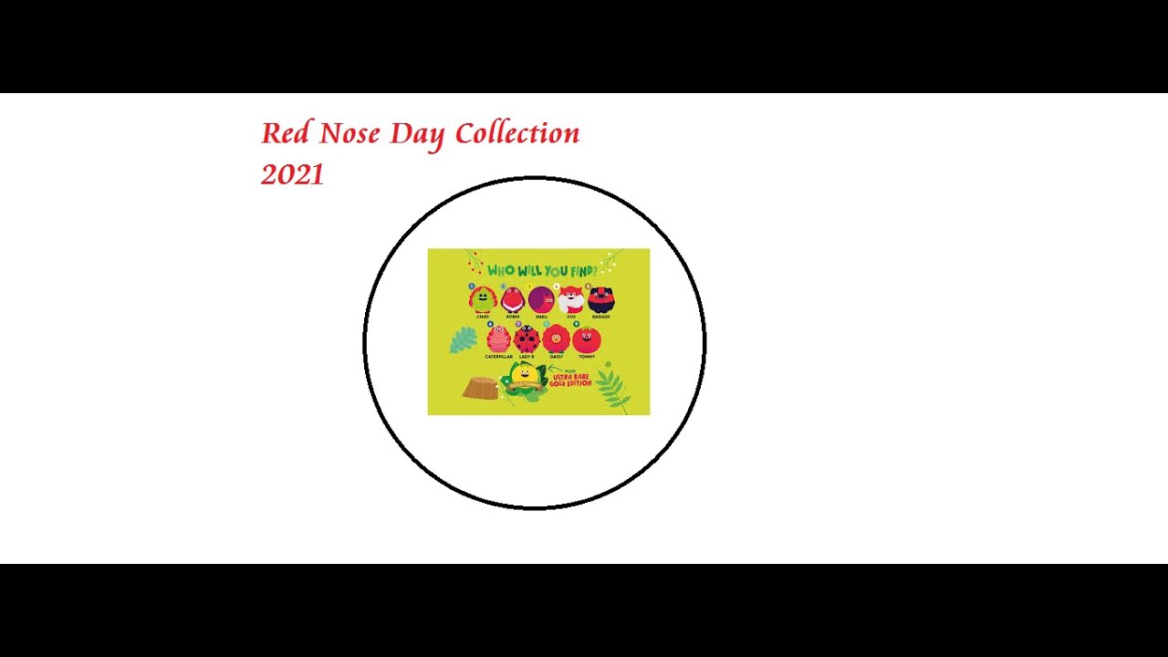My Red Nose Day collection 2021 (5ubs special) - YouTube