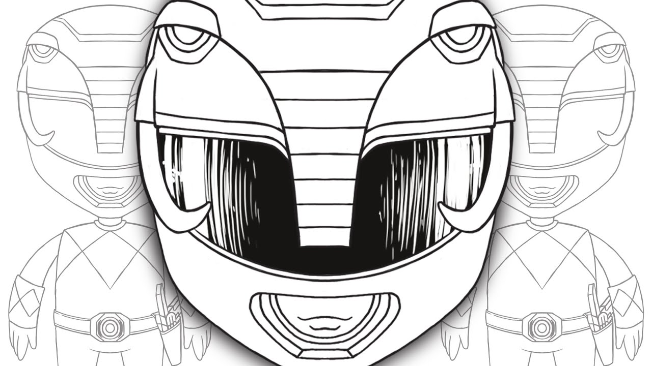 How to Draw a CUTE BLACK RANGER - ⚡MIGHTY MORPHIN POWER RANGERS - STEP ...