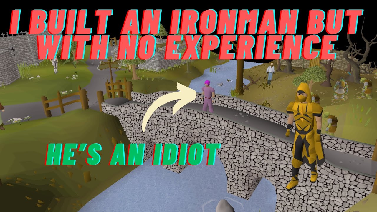 My First Ironman Account With A Twist- I'm Using No Guides For ANY Help ...