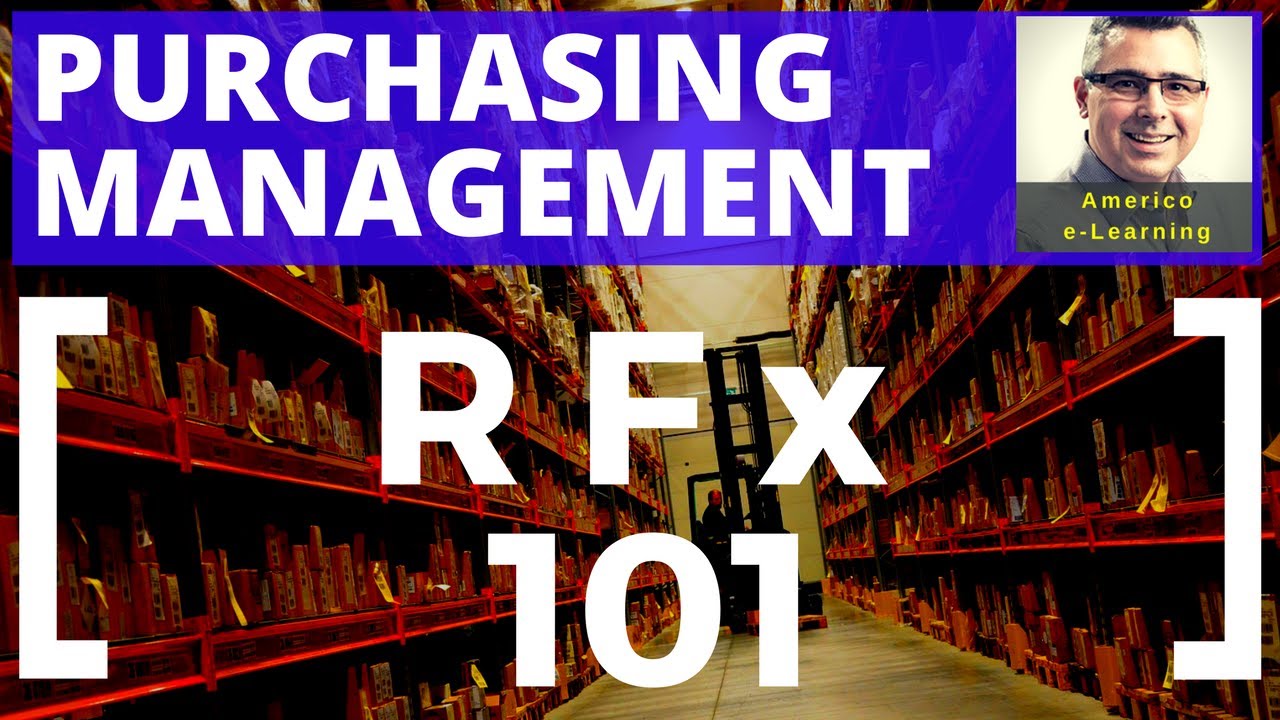 Lesson 8 - RFP, RFQ, RFI, what? Learn how to prepare RFP, RFI, and RFQ ...