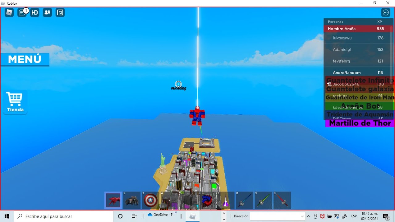 JUGAMOS SPIDER-MAN SIMULATOR/ MUY BUEN JUEGO EN ROBLOX - YouTube