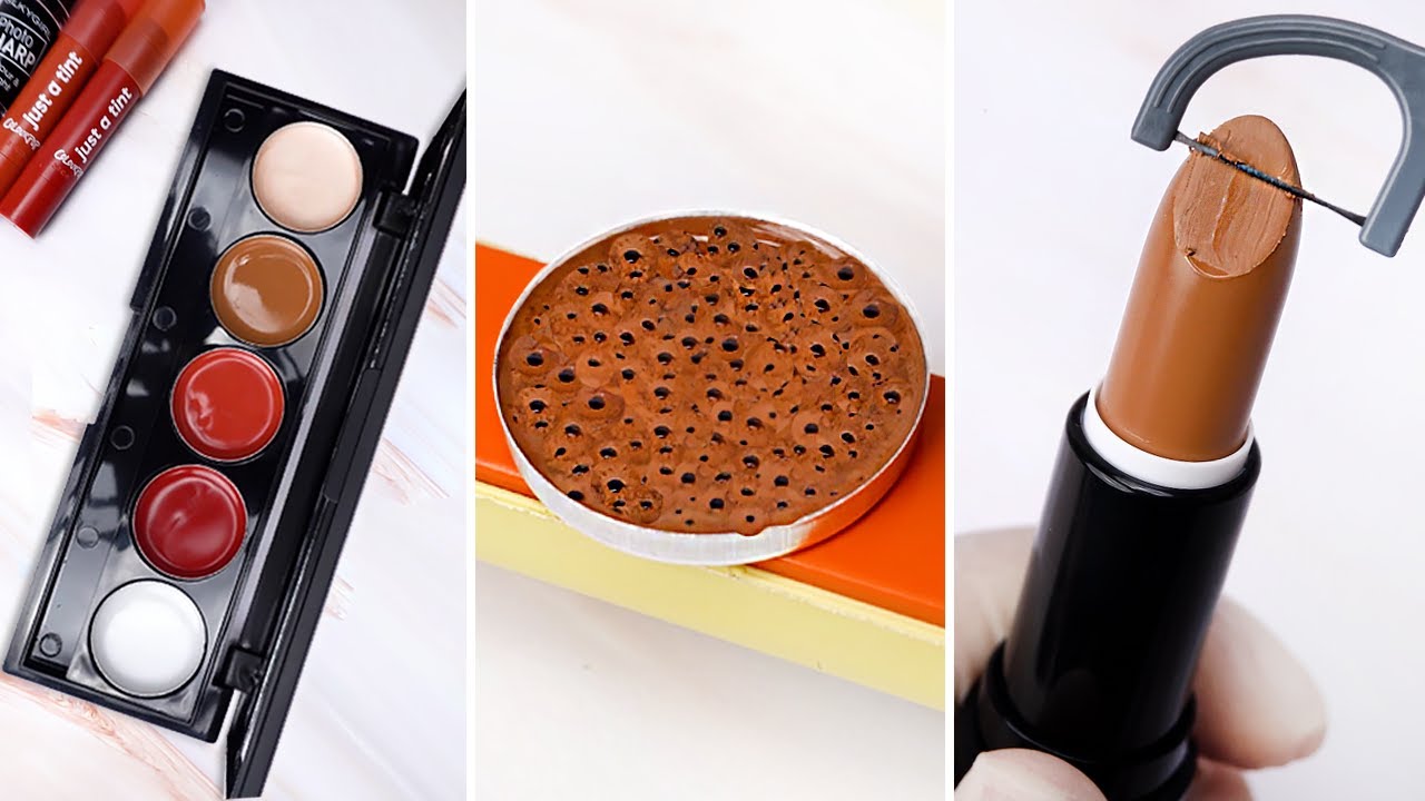 Satisfying Makeup Repair #107 | ASMR Repair Lipstick Palette - YouTube