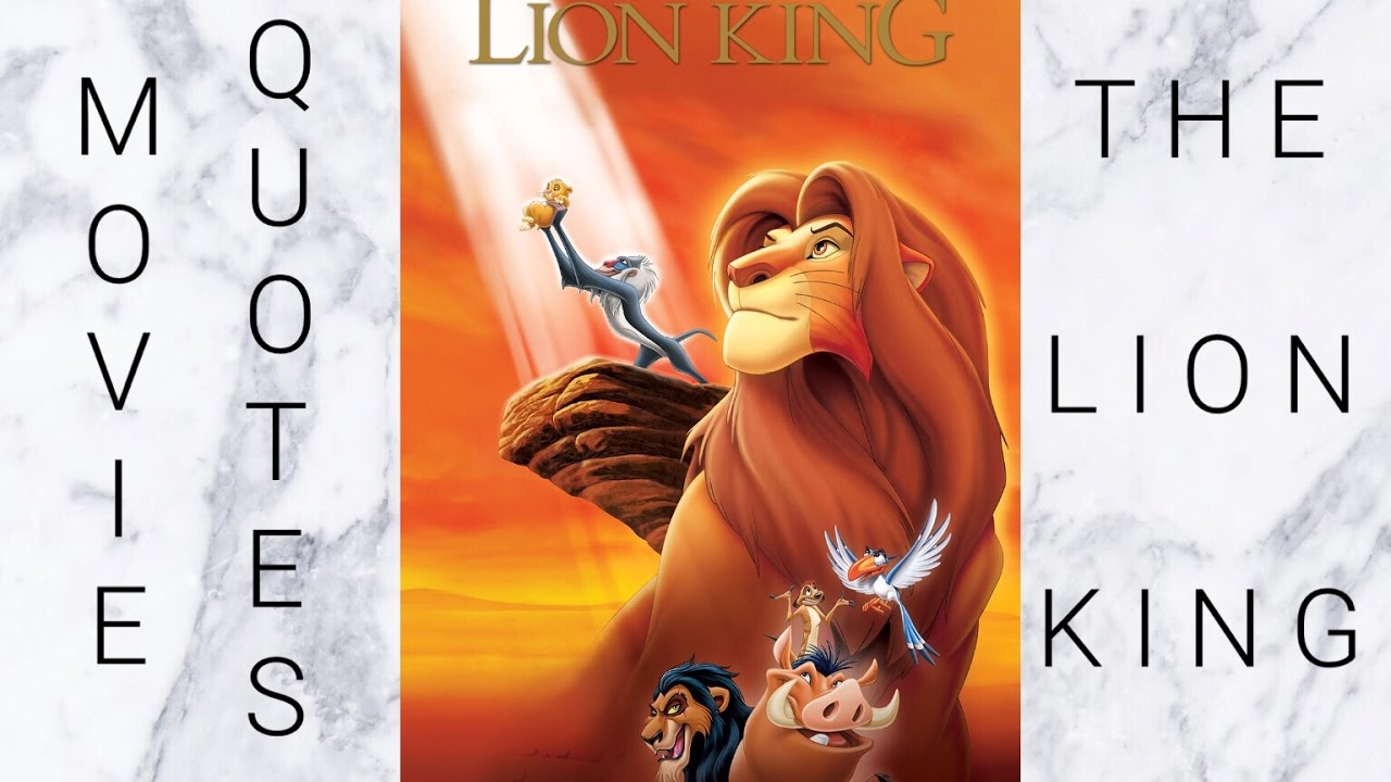 The Lion King - Movie Quotes | Quotes 3 - YouTube