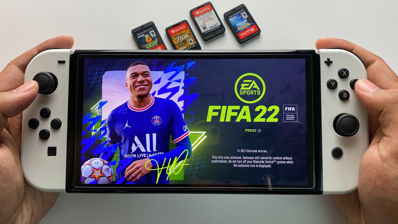 FIFA 22 Nintendo Switch OLED Gameplay - YouTube