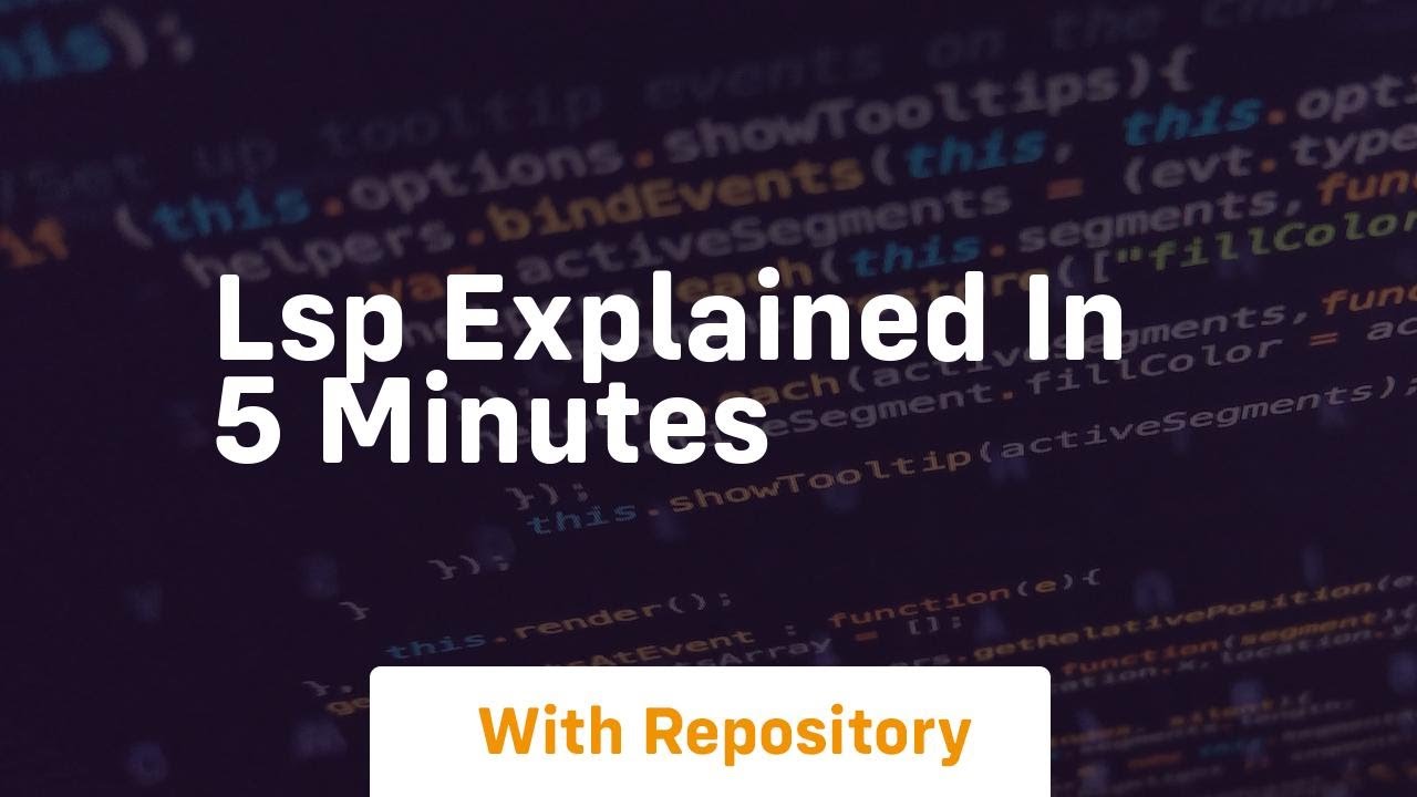 lsp explained in 5 minutes - YouTube