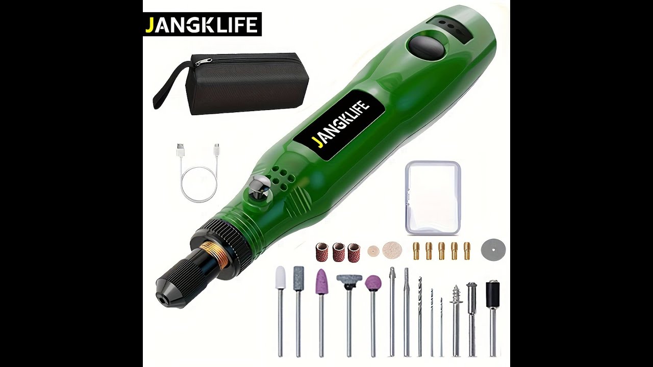 JANGKLIFE Mini Cordless Rotary Tool - YouTube