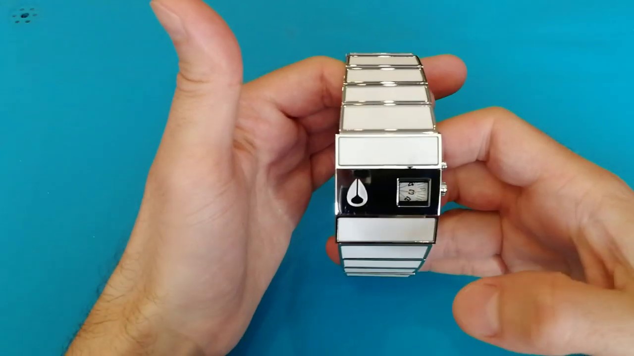 NIXON ROTOLOG WHITE SILVER RECENSIONE ITA OROLOGIO - YouTube