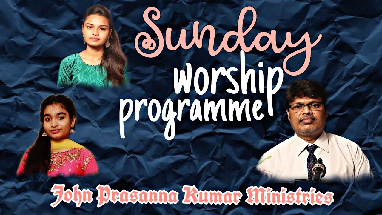 SUNDAY WORSHIP PROGRAM - YouTube