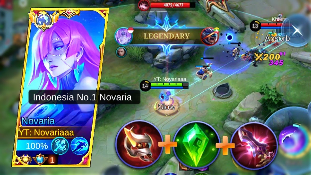 NOVARIA NEW META MAGE SNIPER 1 HIT BUILD & EMBLEM 2023 | TOP 1 GLOBAL ...