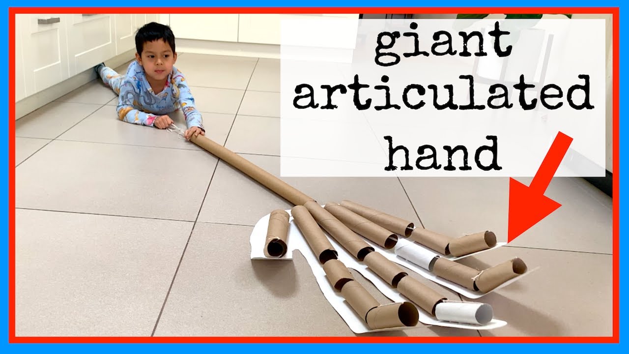 🤖🖐️ DIY Giant Robotic Hand - YouTube