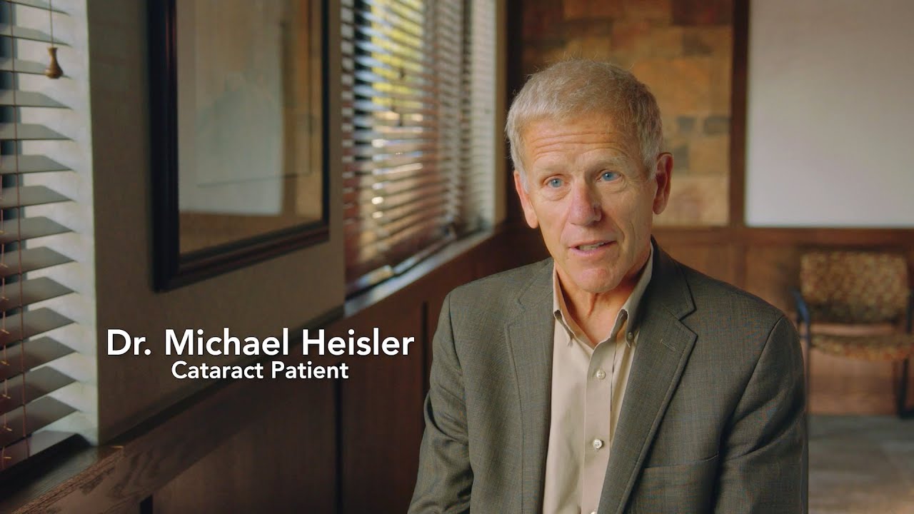Dr. Michael Heisler - Physician and Cataract Patient - YouTube