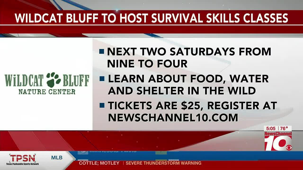VIDEO: Wildcat Bluff, Discovery Center hosting wilderness survival ...