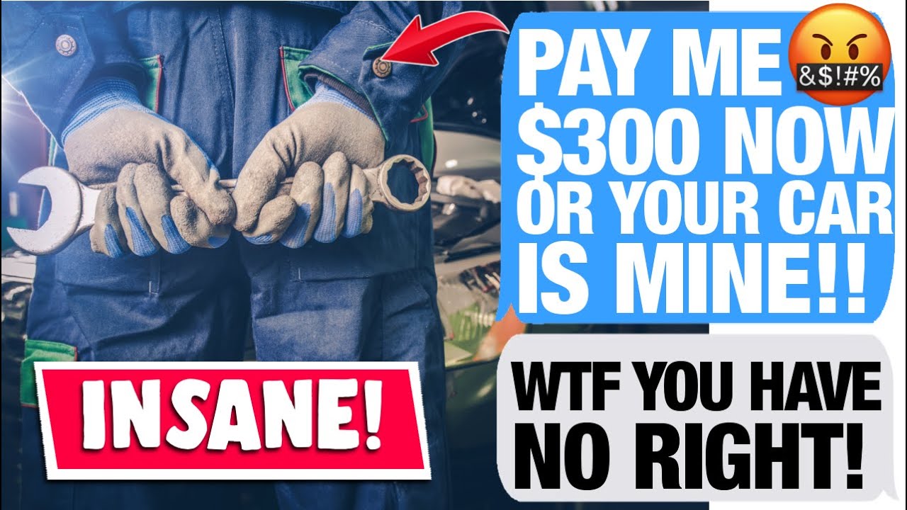 r/LegalAdvice - SHADY MECHANIC TRIES TO SCAM ME OUT OF MY CAR! - YouTube