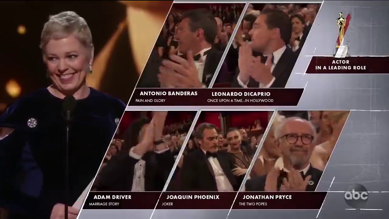 Joaquin Phoenix winning Best Actor 2020 Oscar Awards - YouTube