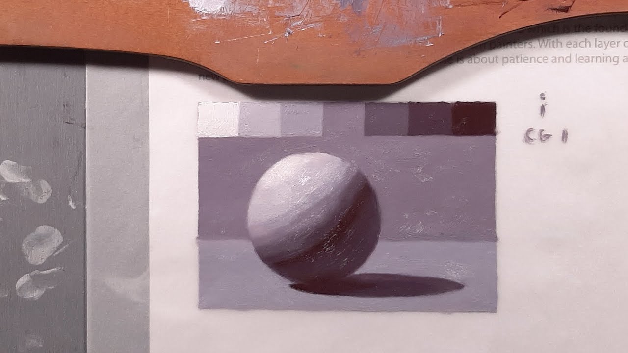 Learning Oil Paints - The Value Sphere Part 1 - YouTube