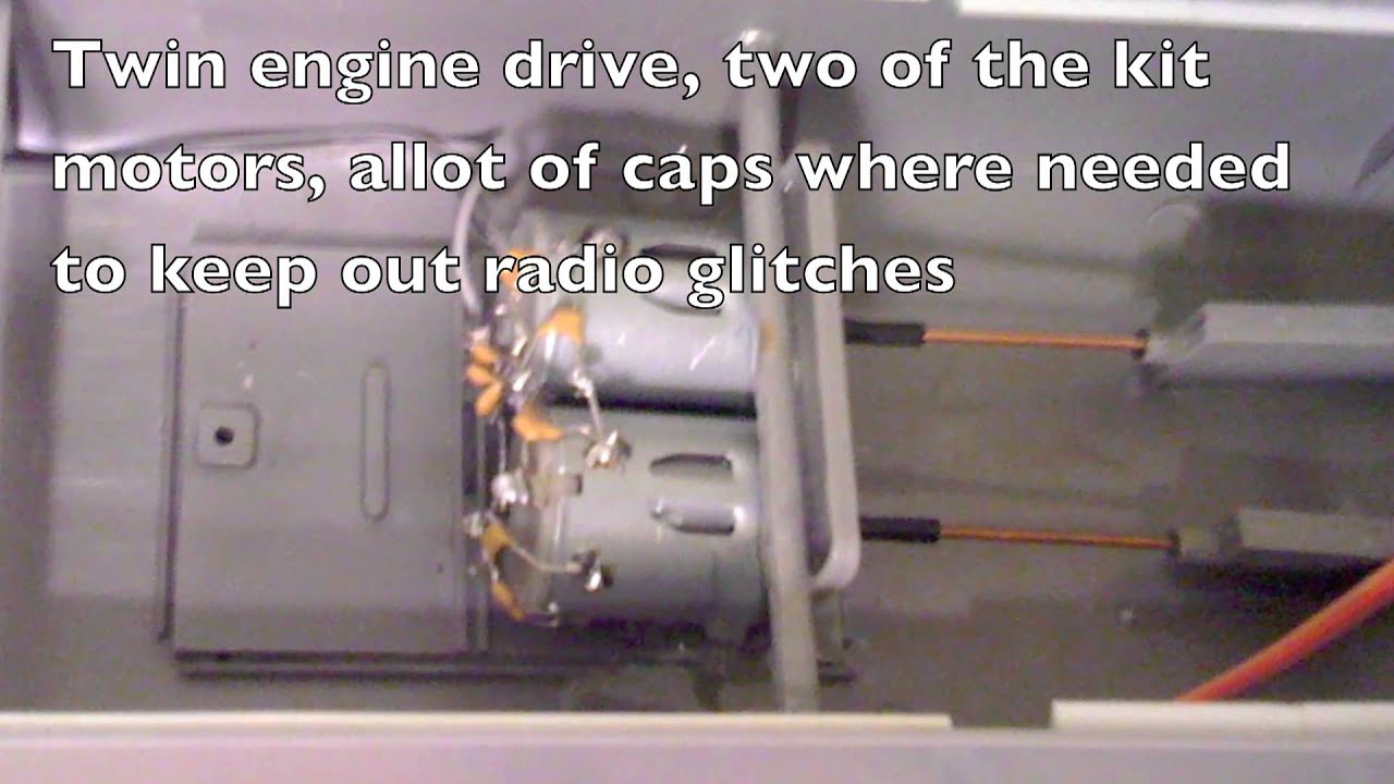 Inside the Lindberg Radio Control Fletcher class Destroyer - YouTube