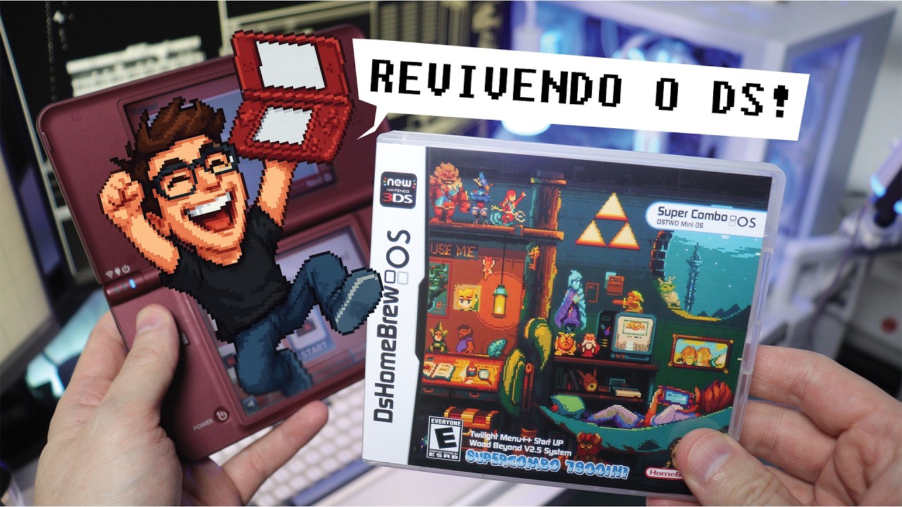 COMO REVIVI MEU DS com esse CARTUCHO - DS Homebrew OS - YouTube