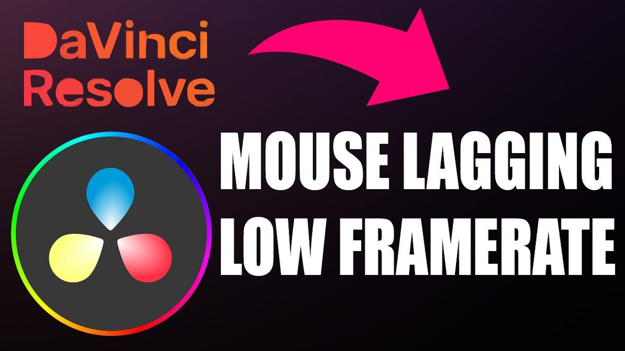Fix Davinci Resolve Low Refresh Rate Sluggish Mouse & Window Movement - YouTube