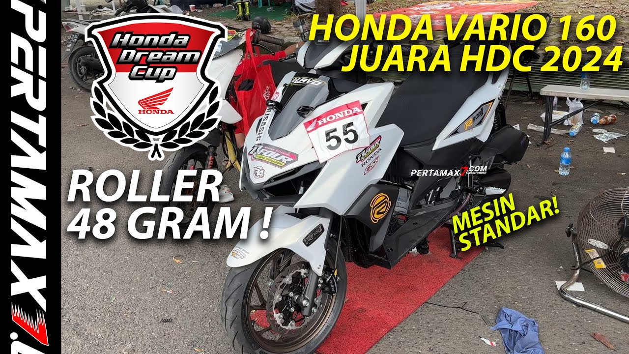 Racikan Spek Balap Honda Vario 160 Kencang Juara HDC Purwokerto 2024 # ...