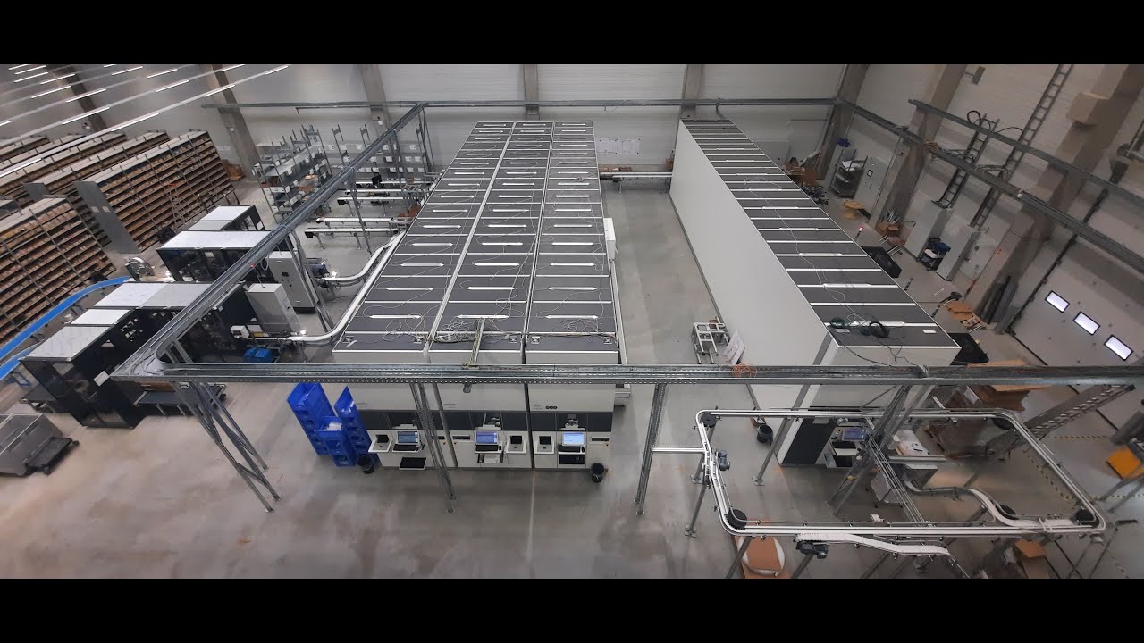 RAX SOLUTIONS - FULLY AUTOMATED CONTACT LENSES WAREHOUSE VIDEO - YouTube
