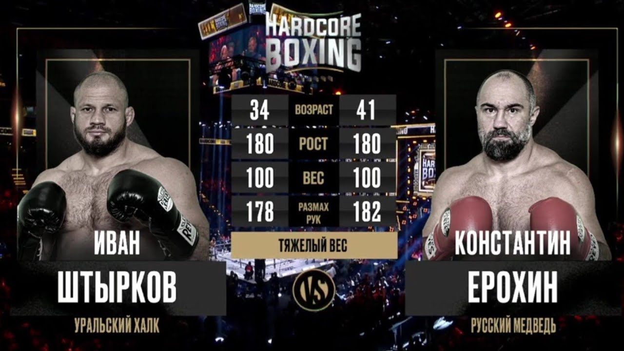 Нокаут?! Иван Штырков VS Константин Ерохин лучшие моменты Боя Hardcore Fighting Championship ...