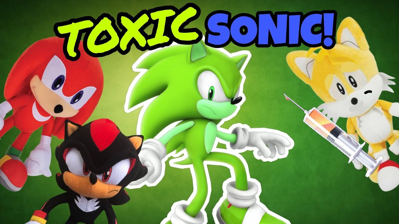 Sonic Plush : Toxic Sonic! - YouTube