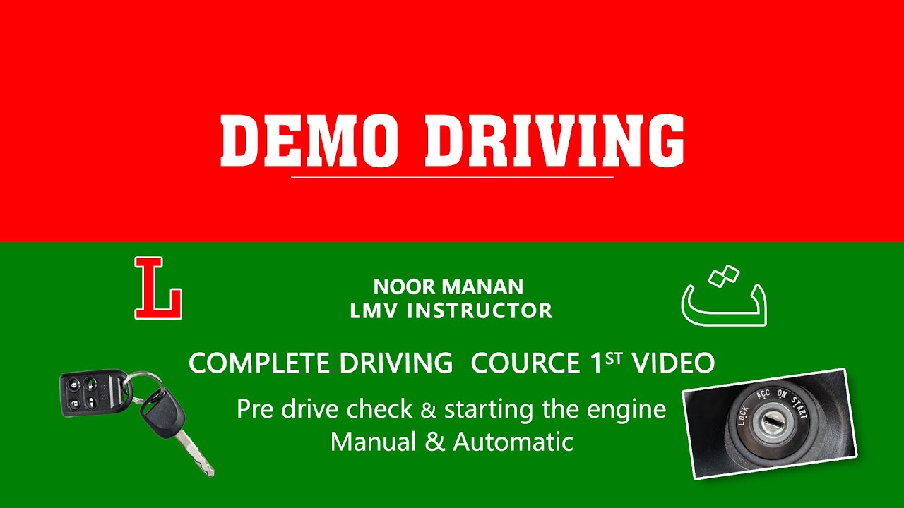 DEMO DRIVING - YouTube