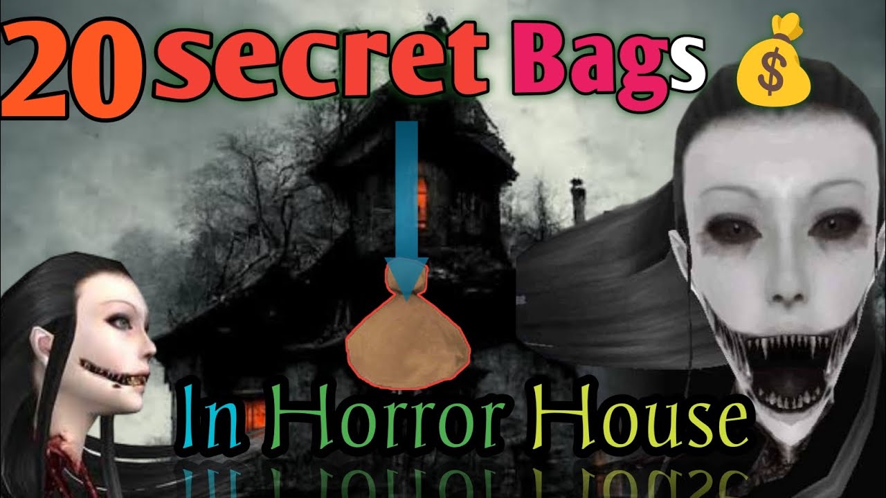20 Secret Bags In Horror House 👻 very hard challenge|| #trending ( eyes ...