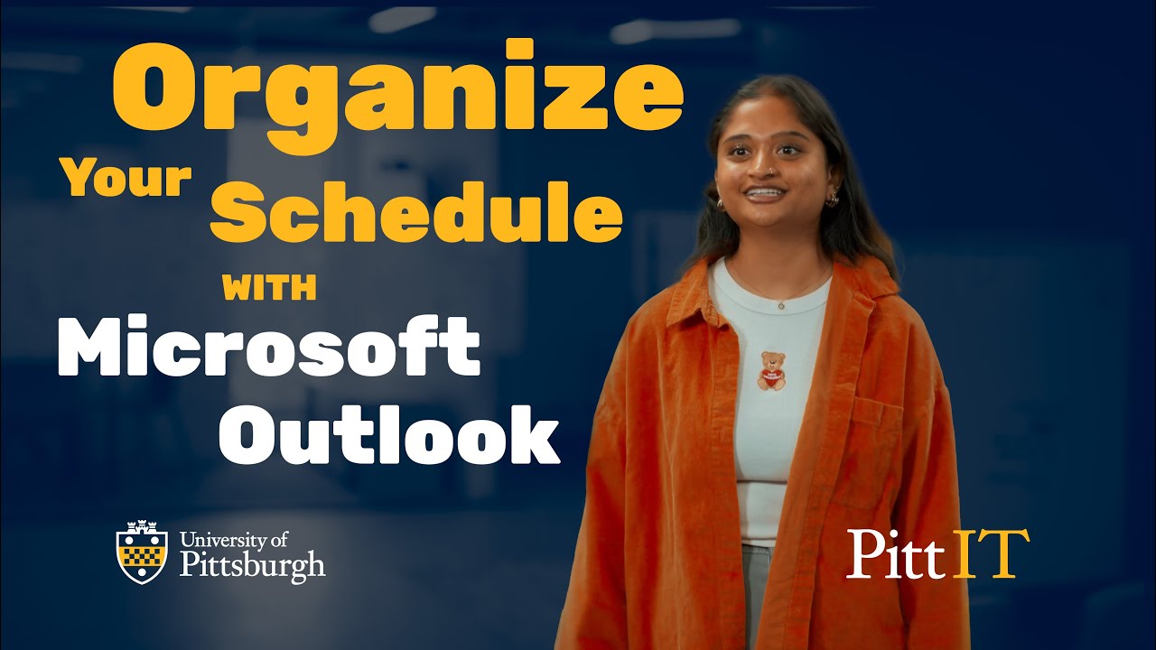 Organize Your Schedule with Microsoft Outlook - YouTube