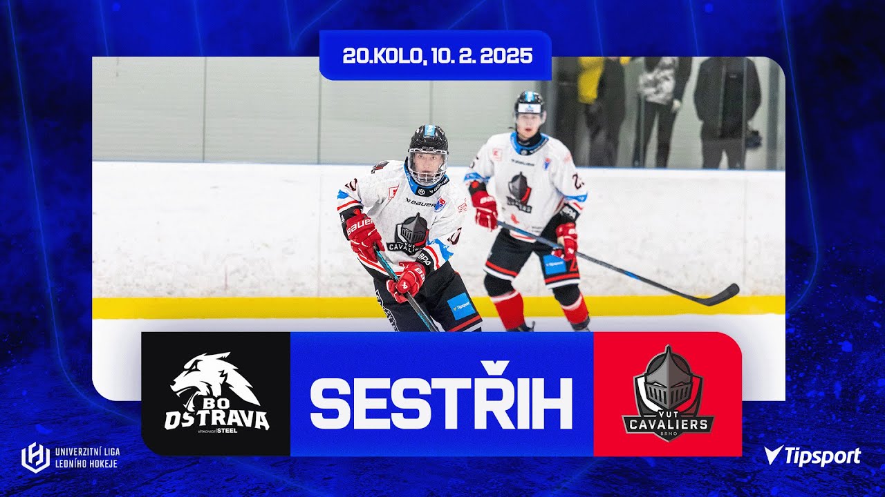 BO Ostrava Vítkovice Steel vs VUT Cavaliers Brno 2:4 | 10. 2. 2025 ...
