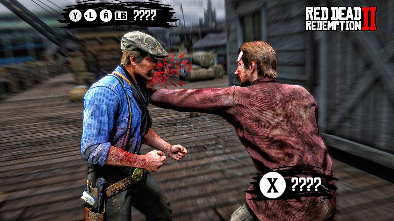 Red Dead Redemption 2 - Heavyweight NPC Fights (NPC Wars) - YouTube