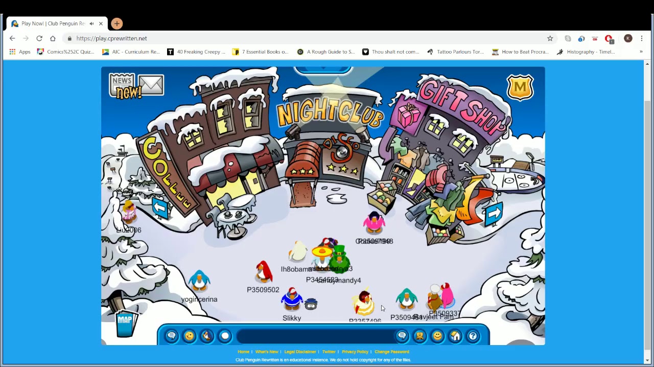 Lunch Break Club Penguin Trolling - YouTube