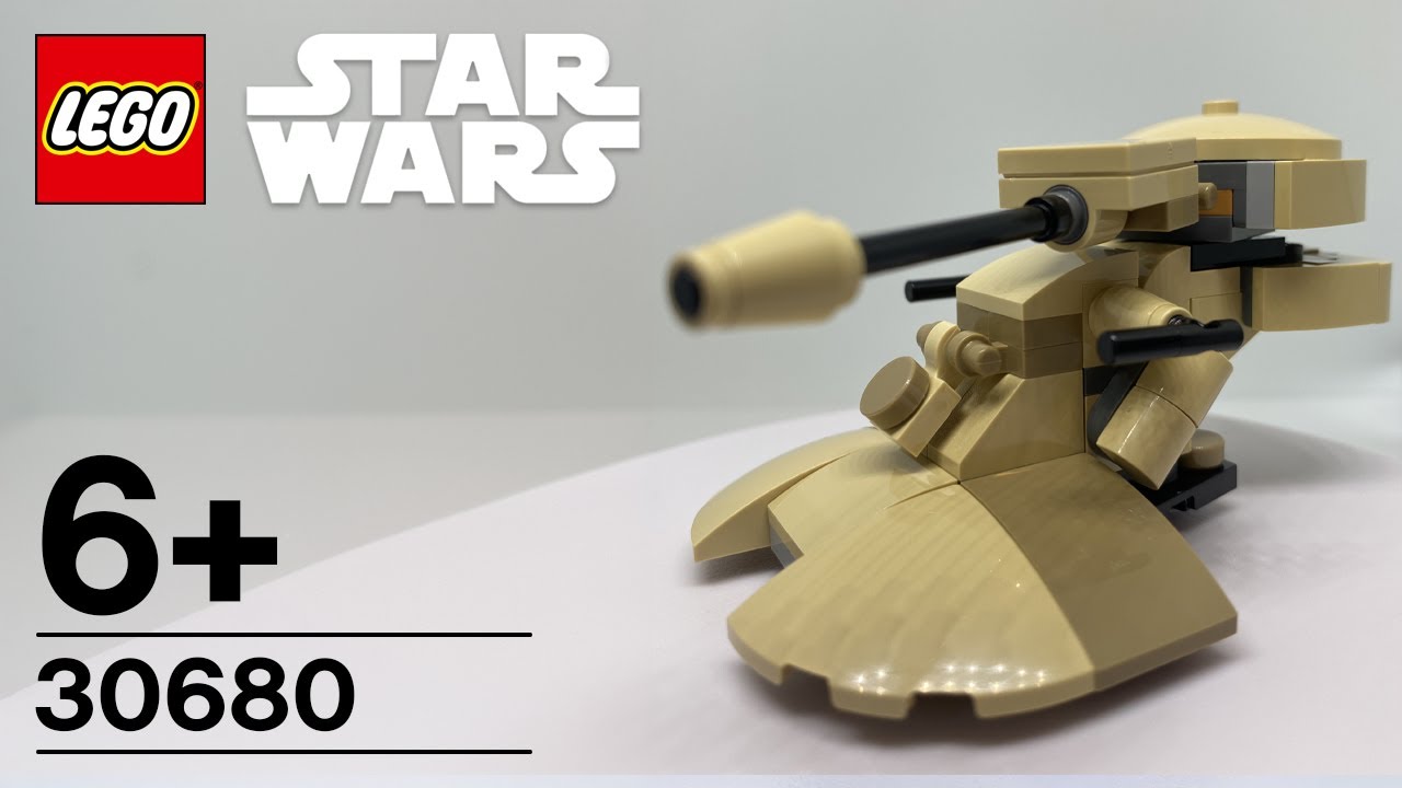 Building The LEGO Star Wars Polybag #30680 "AAT" - YouTube