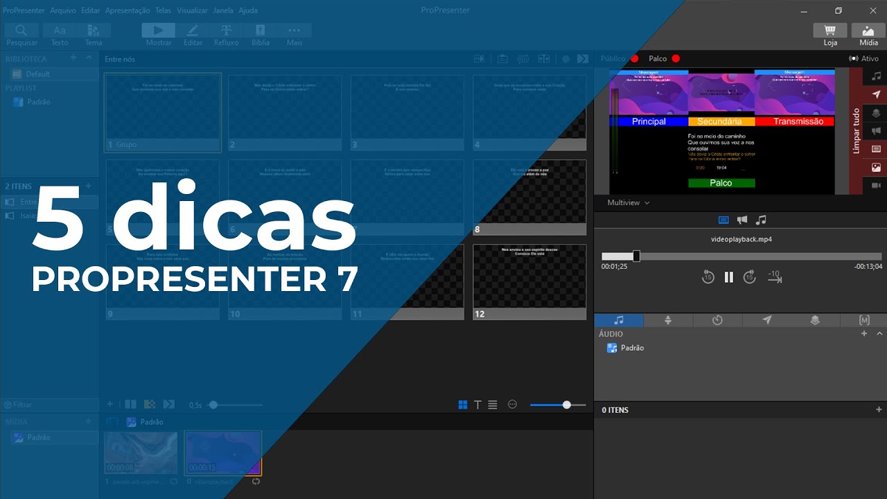 5 dicas de uso do ProPresenter 7 - Mult.ide - YouTube