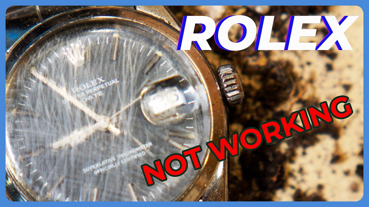 ROLEX Vintage ♛ [Ref.1500] Por dentro.Totalmente desmontado 😱 - YouTube
