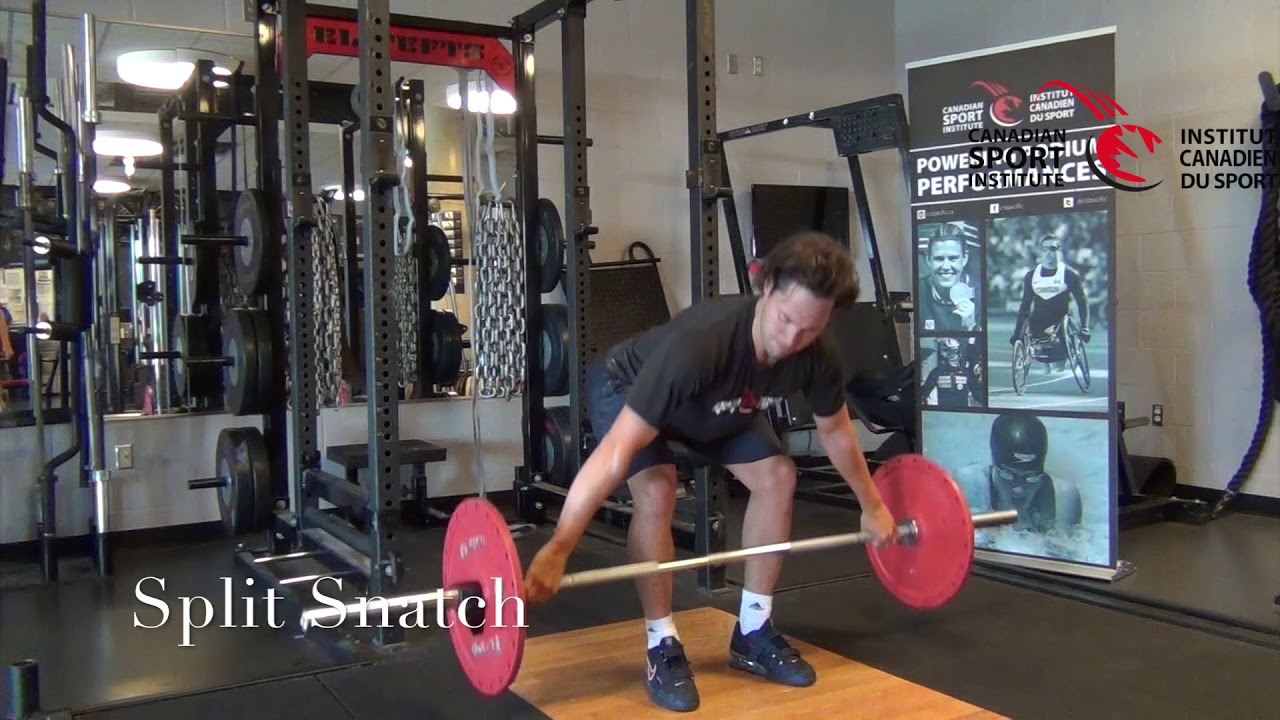Split Snatch - YouTube