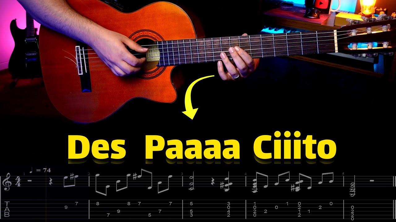 Learn How To Play Despacito on Guitar | Easy Guitar Tabs - YouTube