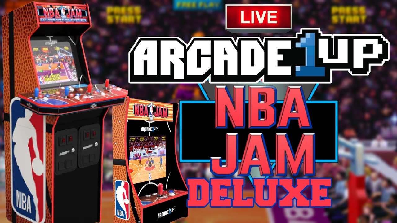 Arcade1Up Announced New NBA Jam 30th Anniversary Deluxe Edition Arcade ...