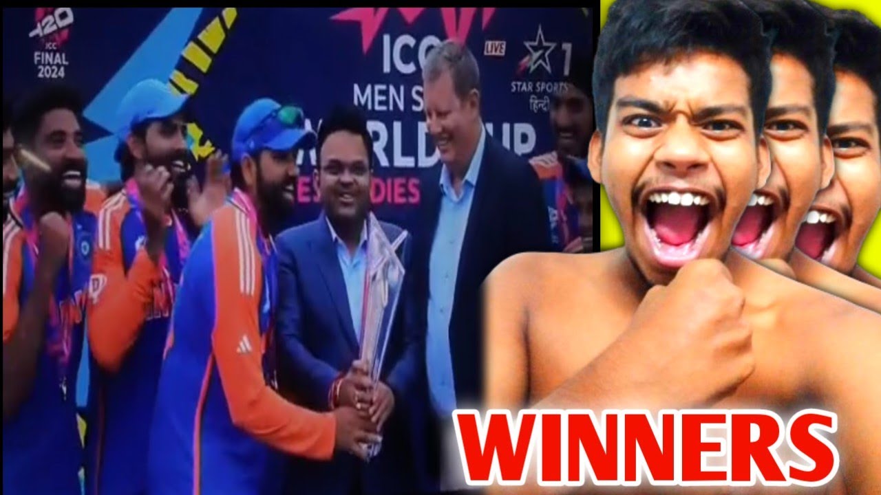 INDIA WON T20 WORLD CUP || INDIA VS SOUTH AFRICA MATCH TODAY || INDIA ...