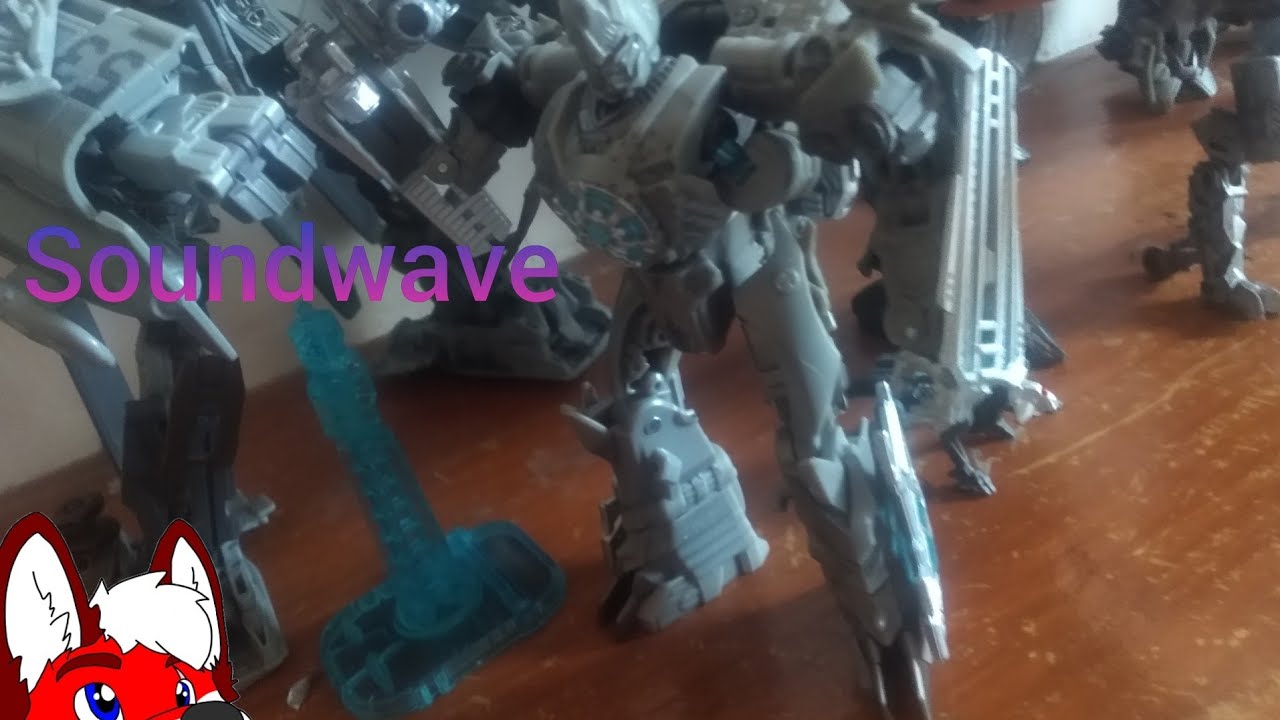 Transformers Soundwave satélite studio series 62 Review en español ...