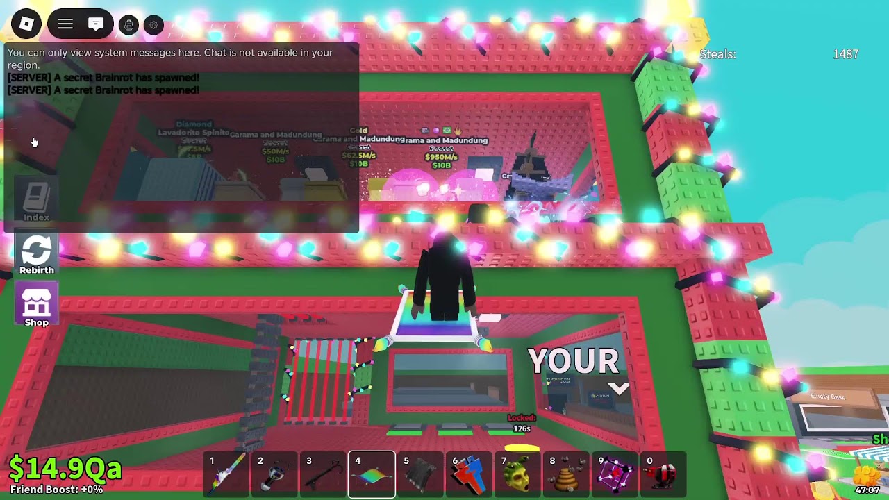 playing sab admin abuse - YouTube