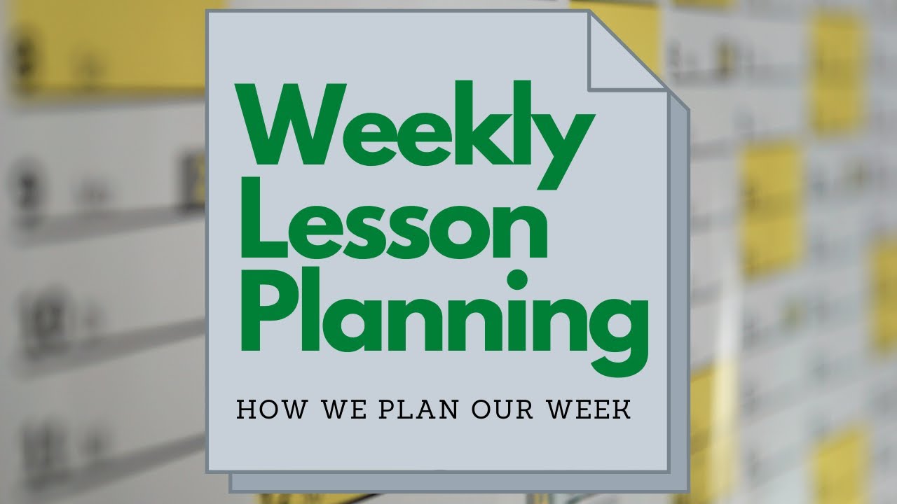 Homeschool Weekly Lesson Planning: 3rd Grade | Plan with Me - YouTube