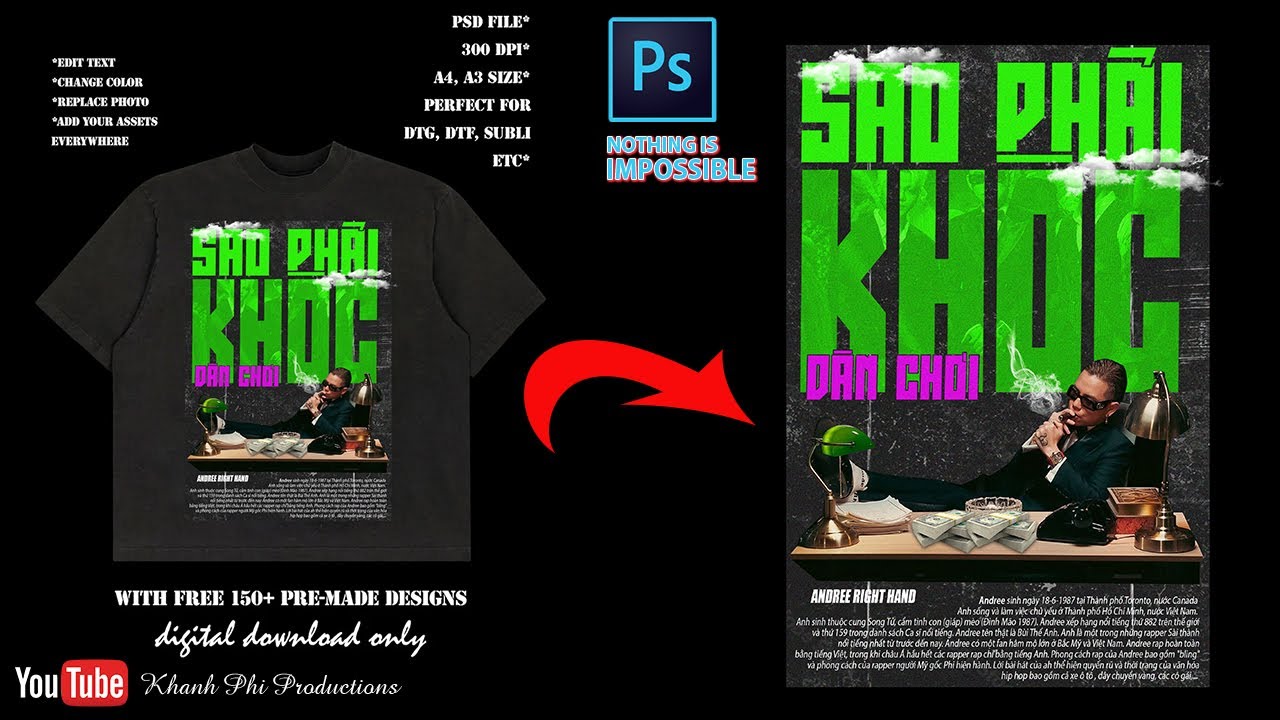 [ Học Photoshop ] - Hướng dẫn thiết kế "Andree Right Hand" - Dân Chơi ...