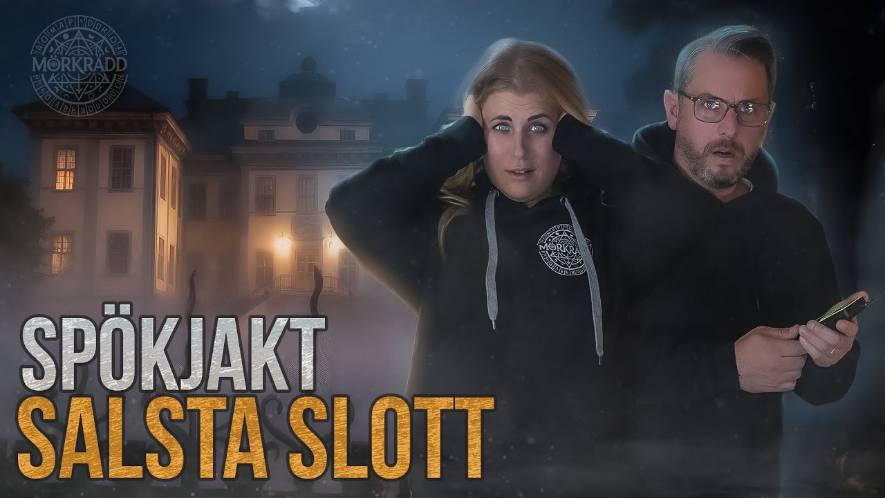 SPÖKJAKT på Salsta Slott 👻 Någon bevakar oss i mörkret | Mörkrädd TV ...