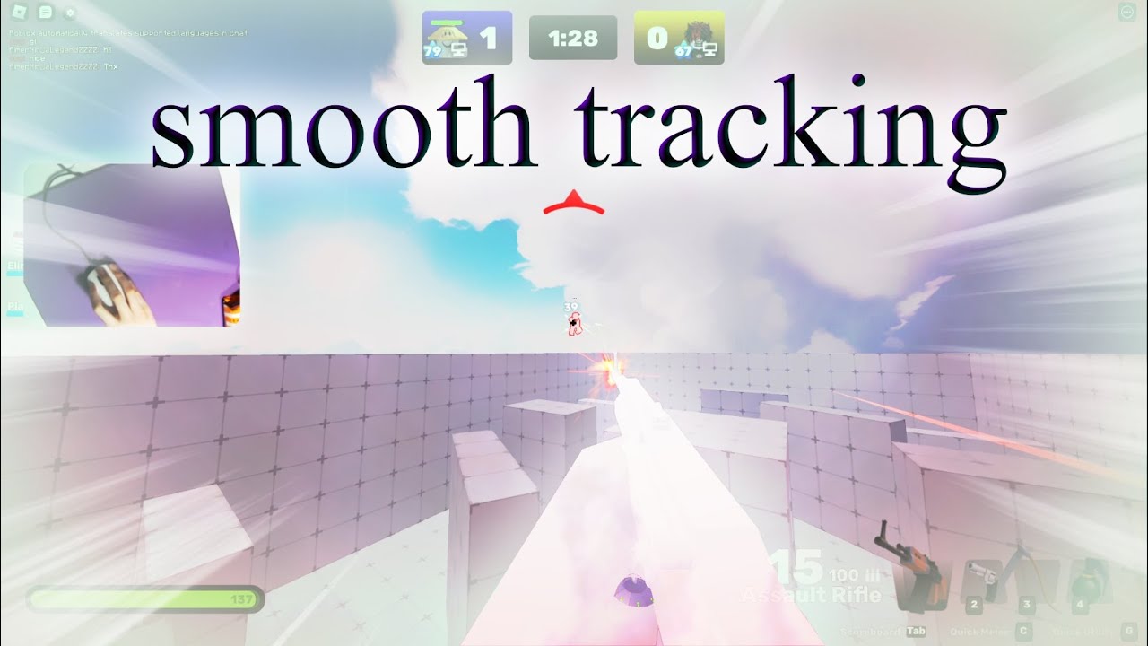 aimbotting in rivals (with handcam) - YouTube