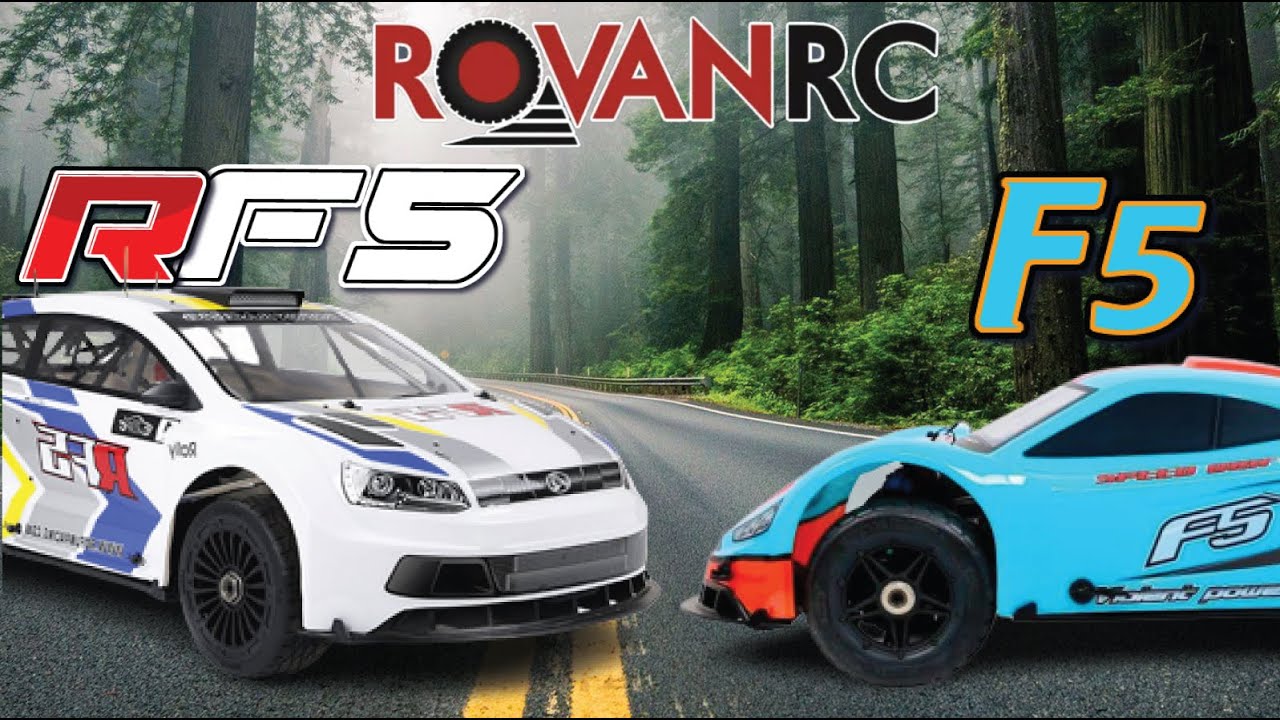 WHATS THE DIFFERENCE BETWEEN A ROVAN ROFUN RF5 and F5? SIDE BY SIDE ...