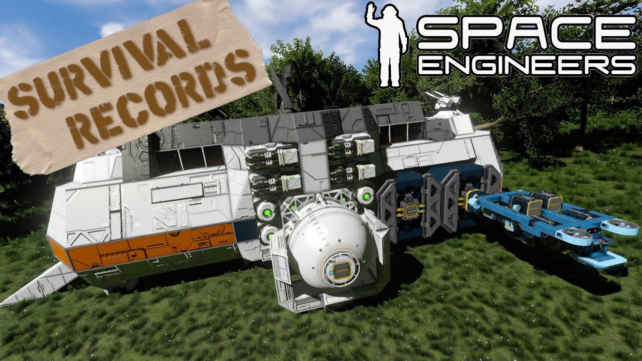 Survival Records, Space Engineers "Extended Survival" Modpack - YouTube