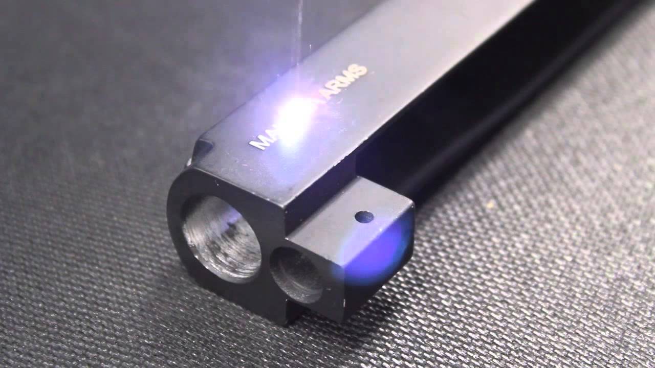 Laser Engraving Firearms and Weapons - Laser Marking by SCHMIDT - YouTube